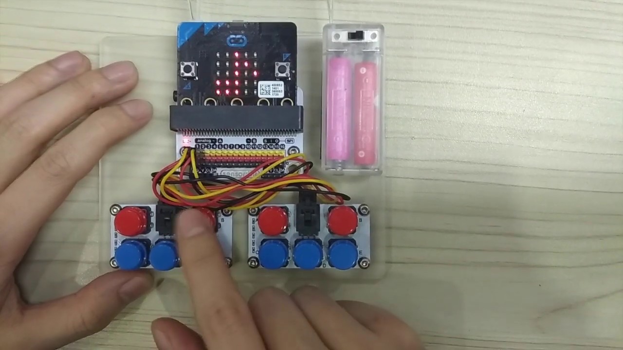 Teach your kids sing "ode to joy" and micro:bit programming - YouTube