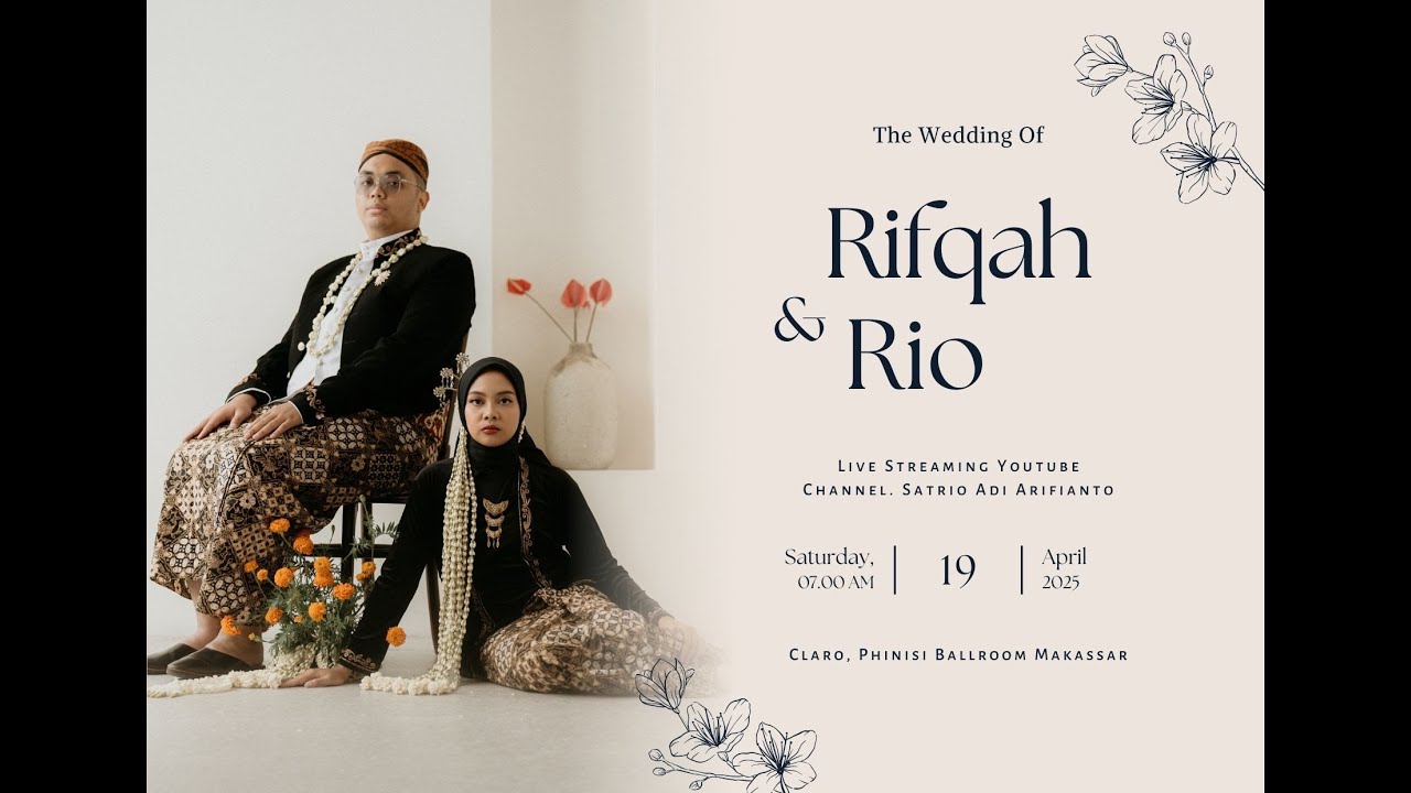 The Wedding Of Rifqah & Rio - YouTube
