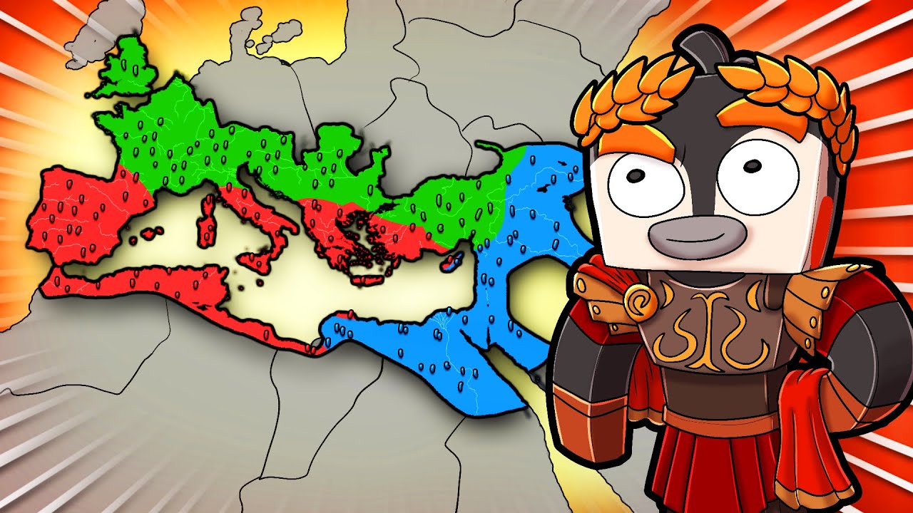 Roman EMPIRE Map WARS! (Minecraft) - YouTube
