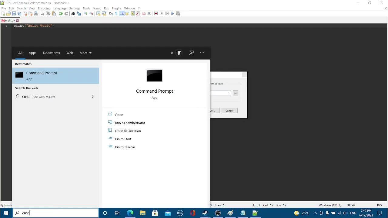 How to setup Notepad++ for Python (without NppExec) - YouTube