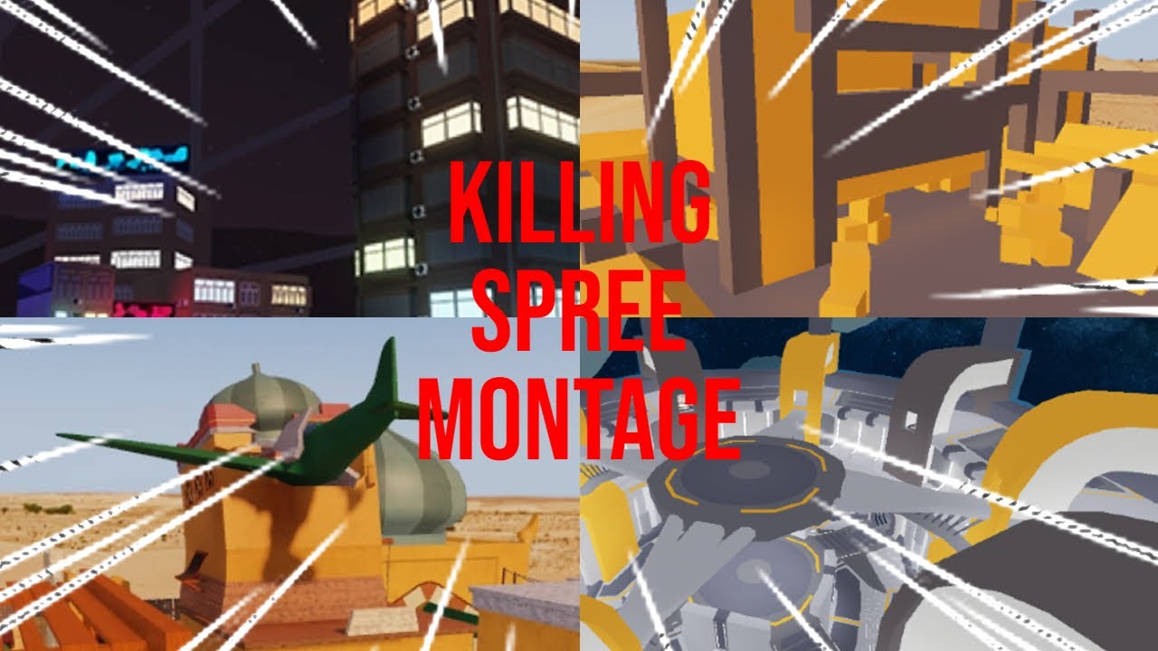 FULL KILLING SPREE MONTAGE... (Roblox Arsenal) - YouTube