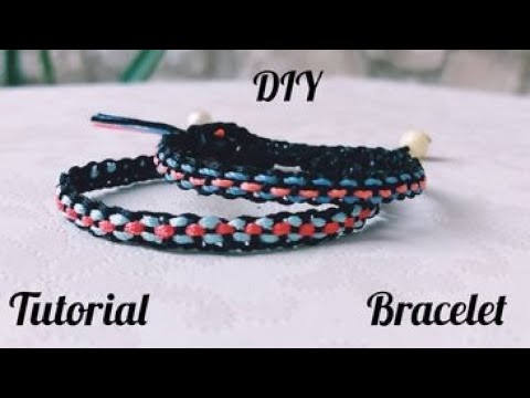 DIY|TUTORIAL|How to make friendship macrame bracelet|Very easy for ...