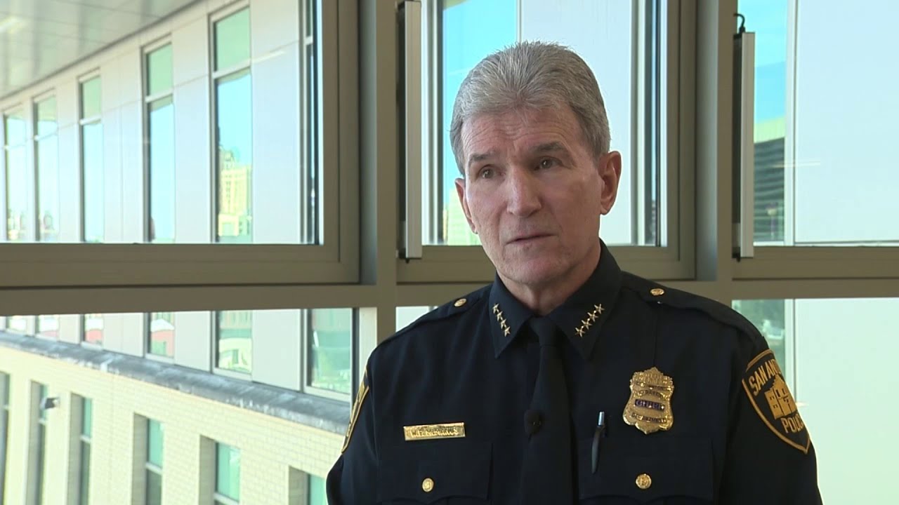 FULL INTERVIEW: SAPD Chief William McManus defends actions of officer ...