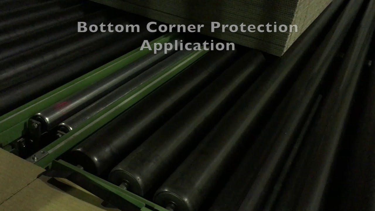 Unistrap PV 1T Strapping Press with Corner Protection - YouTube