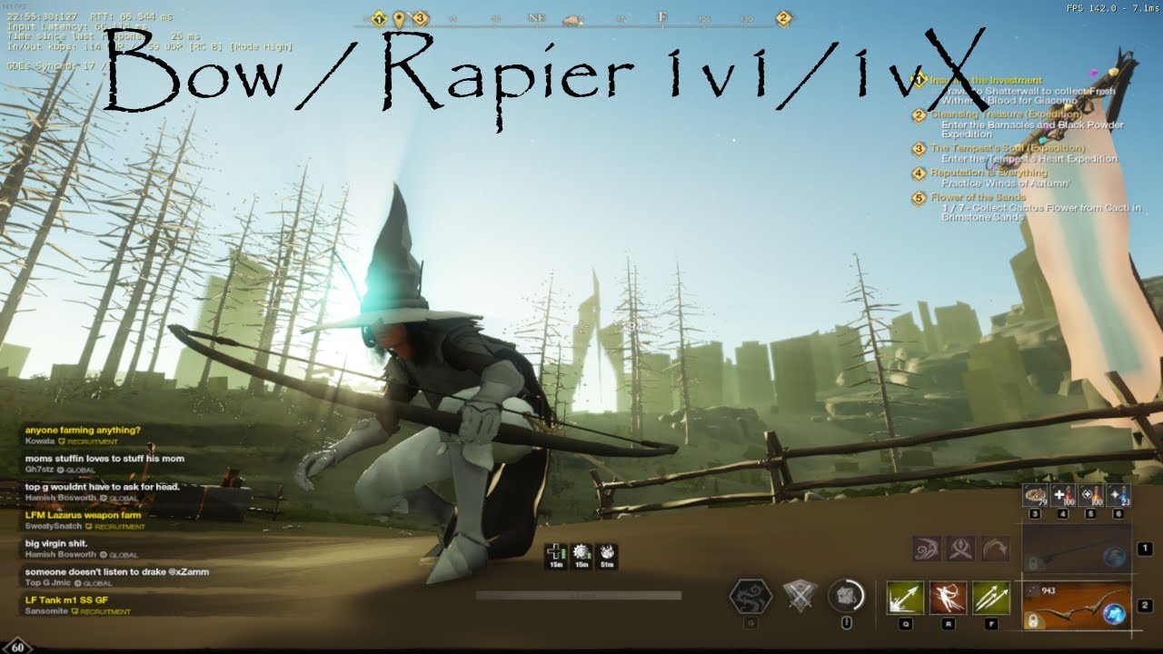【New World】 Bow/Rapier PVP Movie 🏹 - "Evade" - YouTube