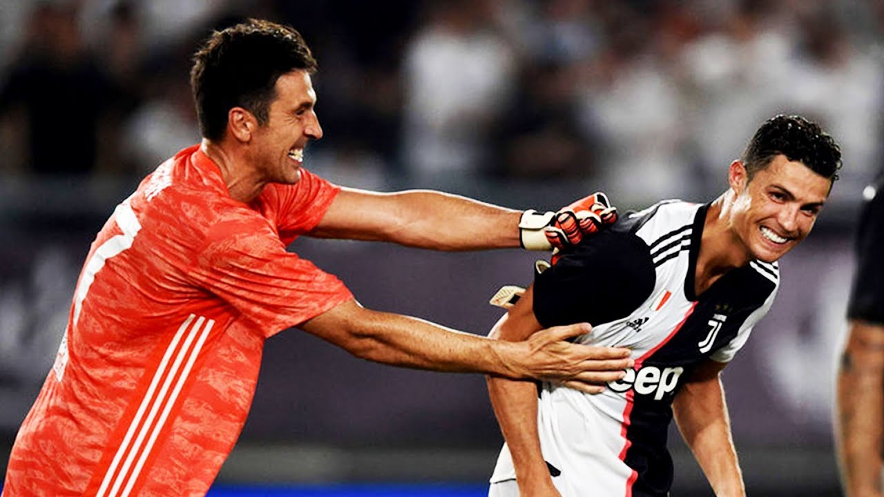 The Day When Cristiano Ronaldo & Buffon Played Together For The First ...
