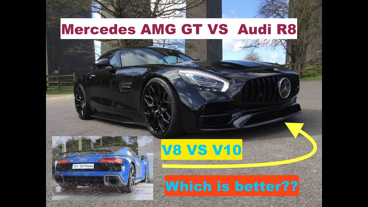 Mercedes AMG GT & Audi R8 | Supercar Spotting - YouTube