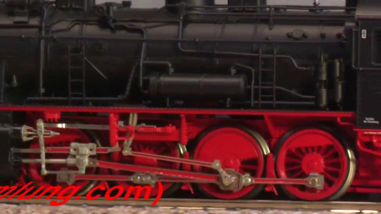 Baureihe 55 Fleischmann ( BR 55 4455 DB ) 3/5 - YouTube