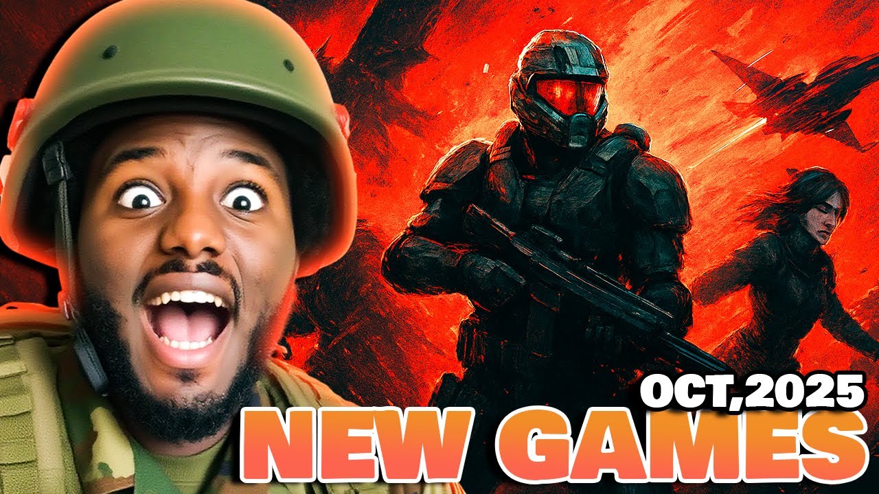 Reacting to the Top 10 Games Coming in Oct 2025 - YouTube