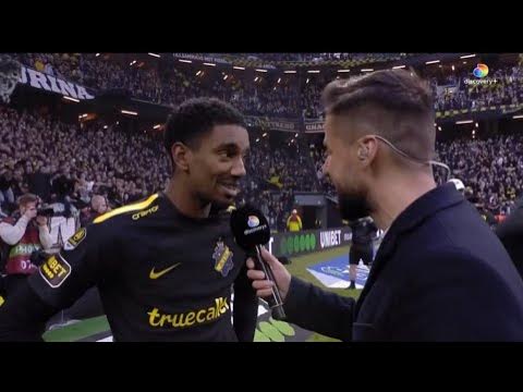 Alexander Fesshaie Beraki intervju efter derby segern mot Hammarby IF - YouTube