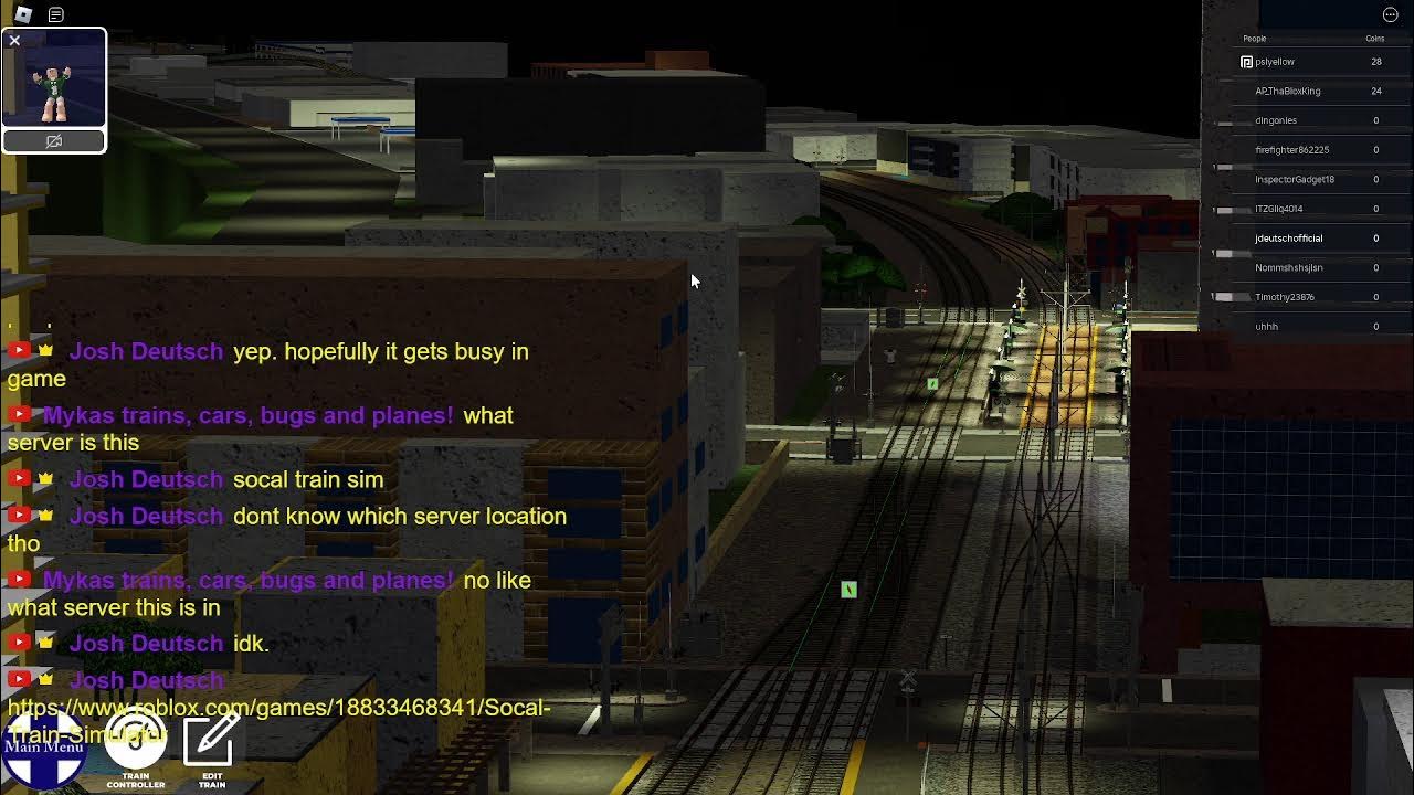 SoCal Train Sim Live Railfan Camera - YouTube
