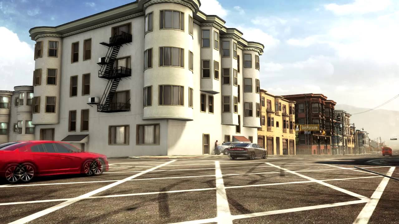 Bullitt Chase 1 - The Crew (w/ Split Screen) - YouTube