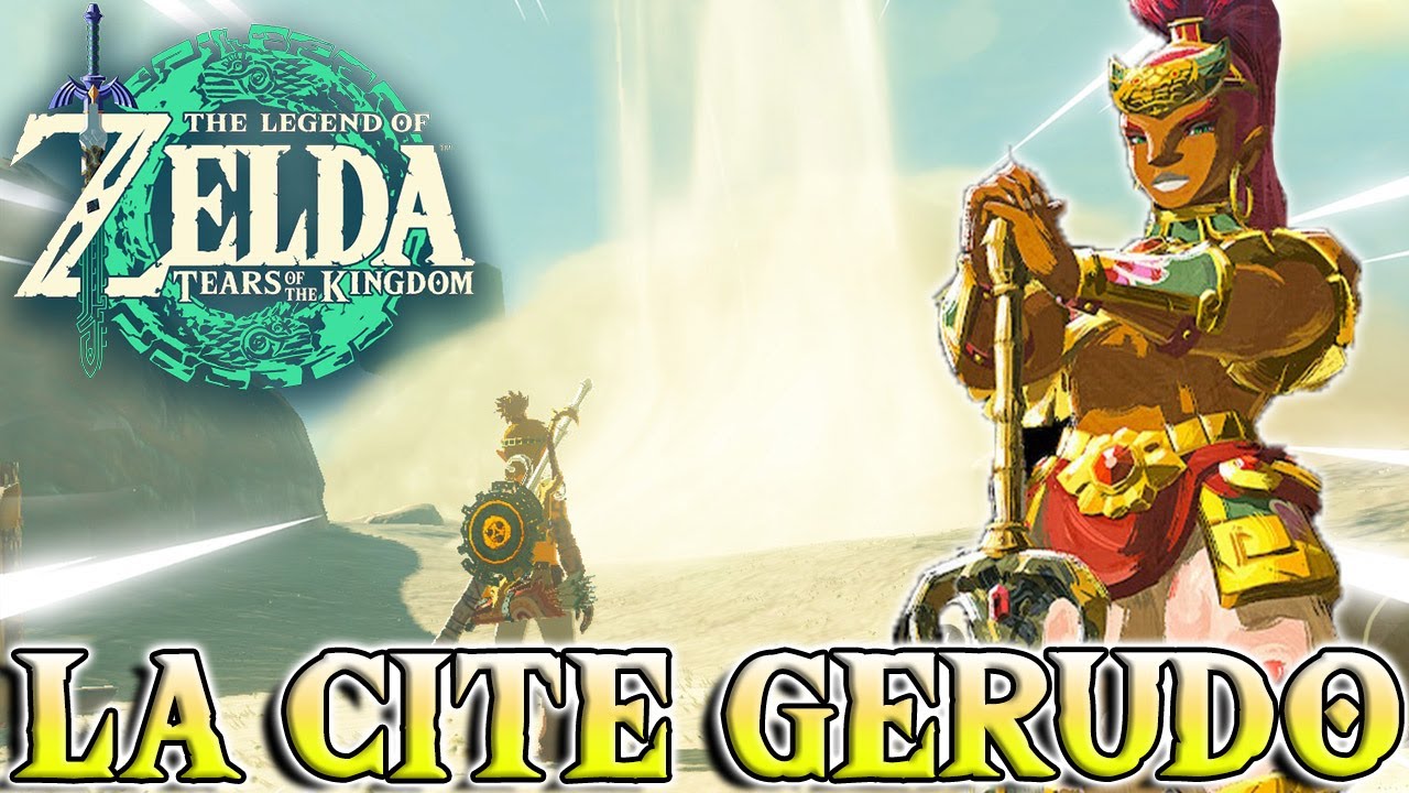 Traverser la TEMPÊTE DE SABLE + le DÉSERT de la CITÉ GERUDO | Legend of ...