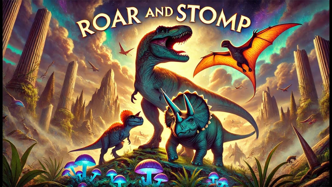 Roar and Stomp - A Roaring and Stomping Dinosaur Adventure Song for ...