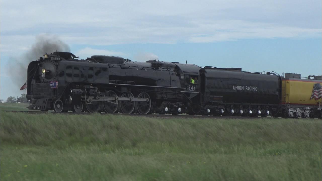 Union Pacific 844 Home Plate Special 2017 - YouTube