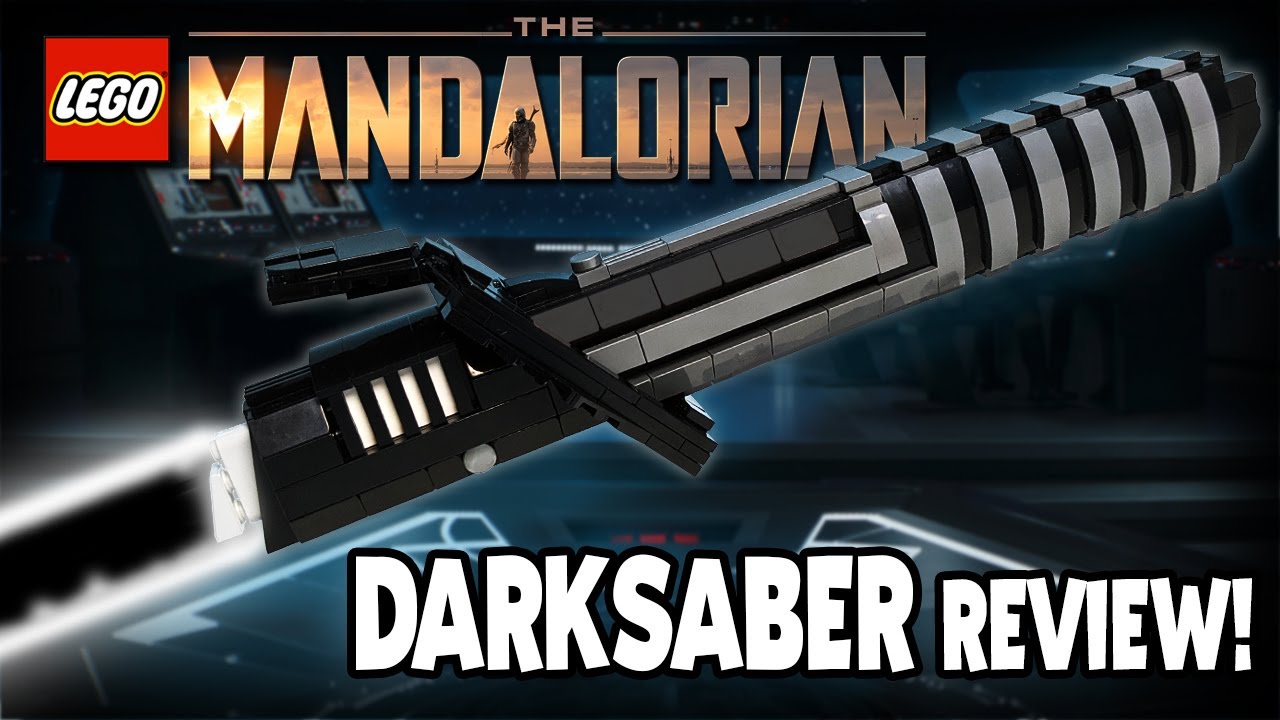 LEGO Star Wars The Mandalorian - Darksaber Review! Demonhunter Bricks ...