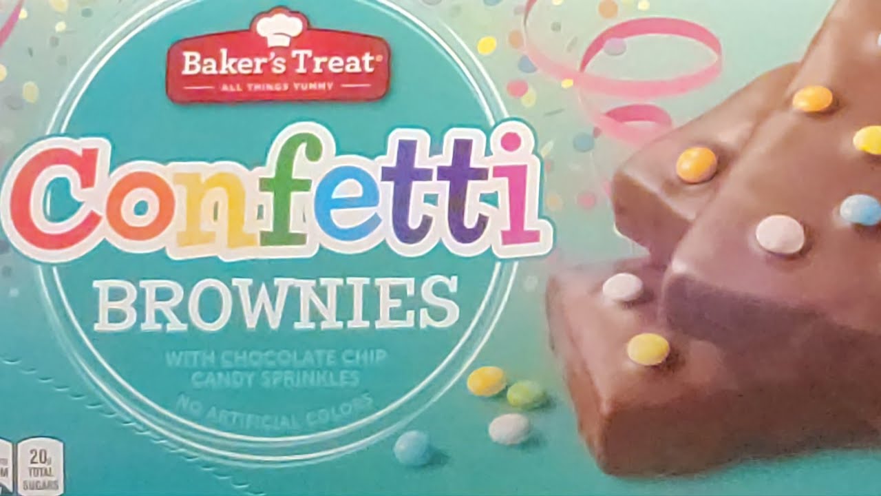 Baker's Treat Confetti Brownies at Brodie Eldershaw blog