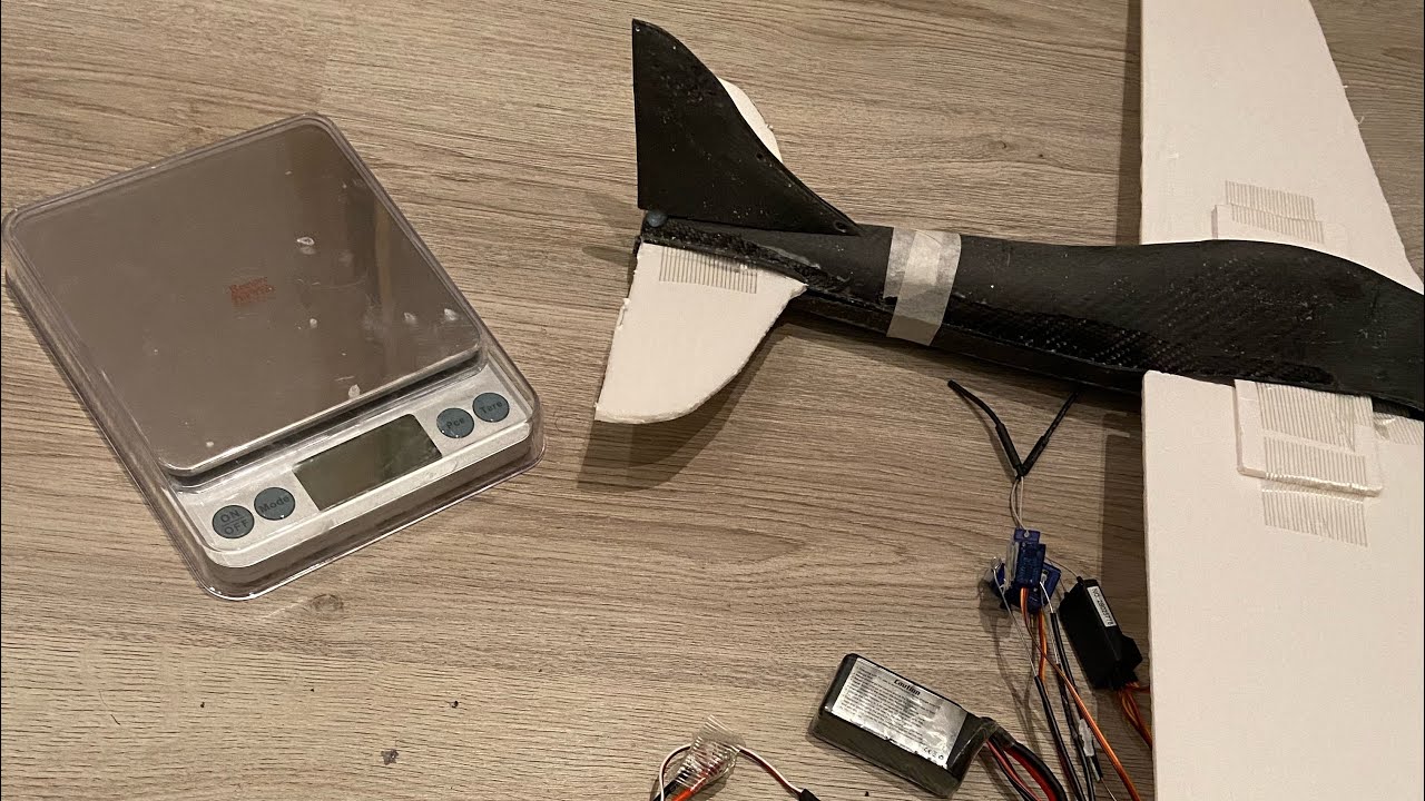 I'm building a carbon fiber rc plane! - YouTube