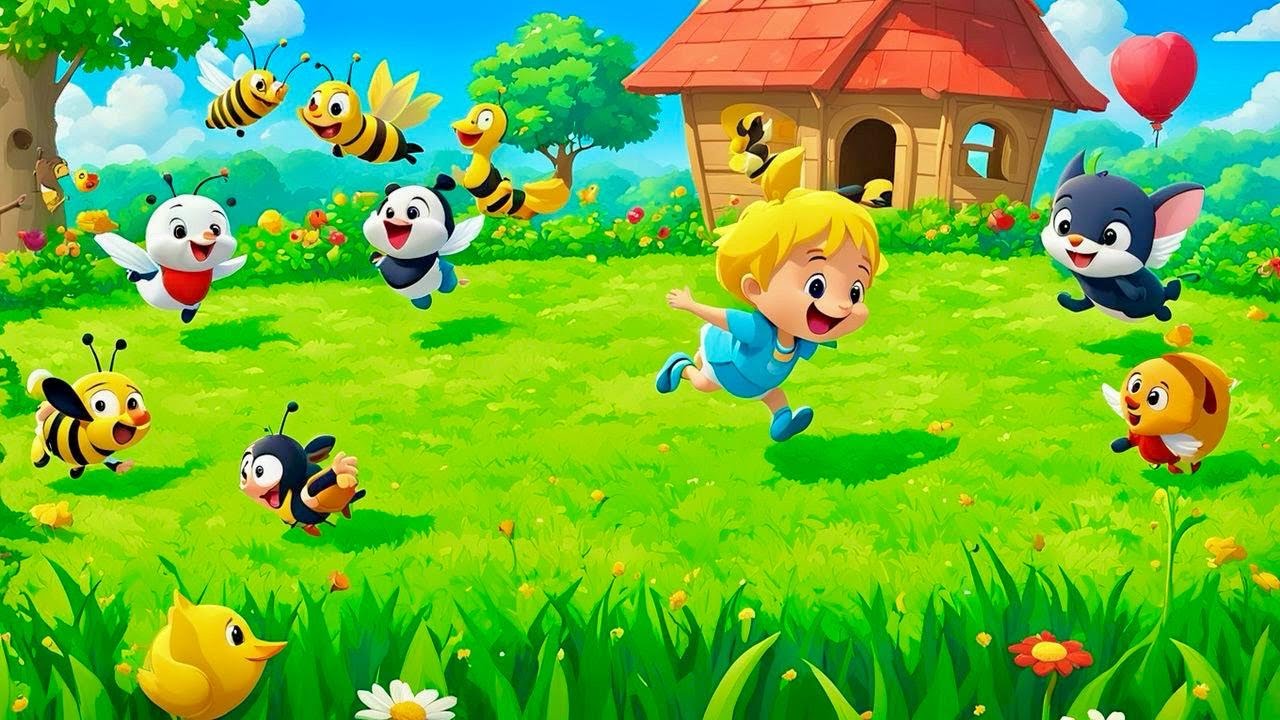 Ring Around the Rosies | Nursery Rhymes | Kids Songs | Fun and Playful ...