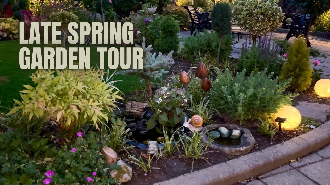 English Garden Tour || Last Week Of Spring - YouTube