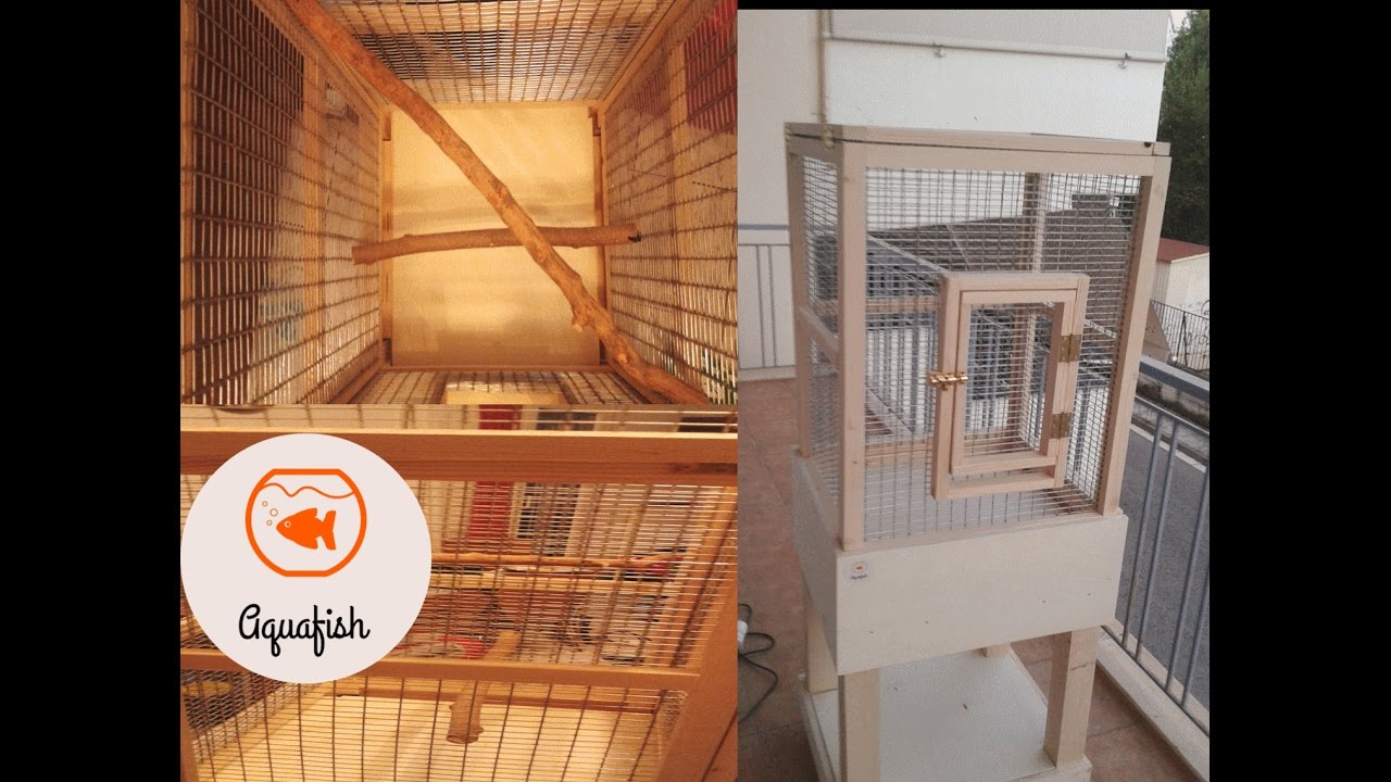 Κατασκευή κλουβιού για παπαγάλο cockatiel (Μέρος 3/3) - YouTube