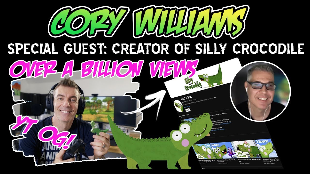 Interview with Cory Williams – The Creator of Silly Crocodile - YouTube
