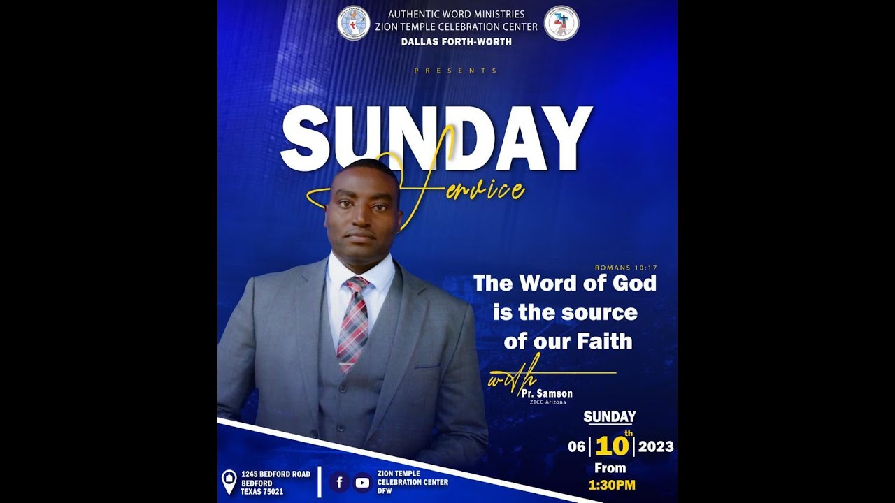 INTERNATIONAL SERVICE WITH PASTOR SAMSON 6/11/2023 - YouTube