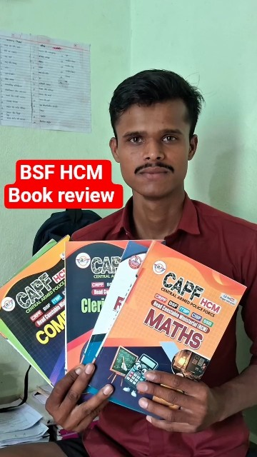 BSF HCM CAPF BOOK review 📚💯 #shorts #motivation #books #hcm #capf # ...