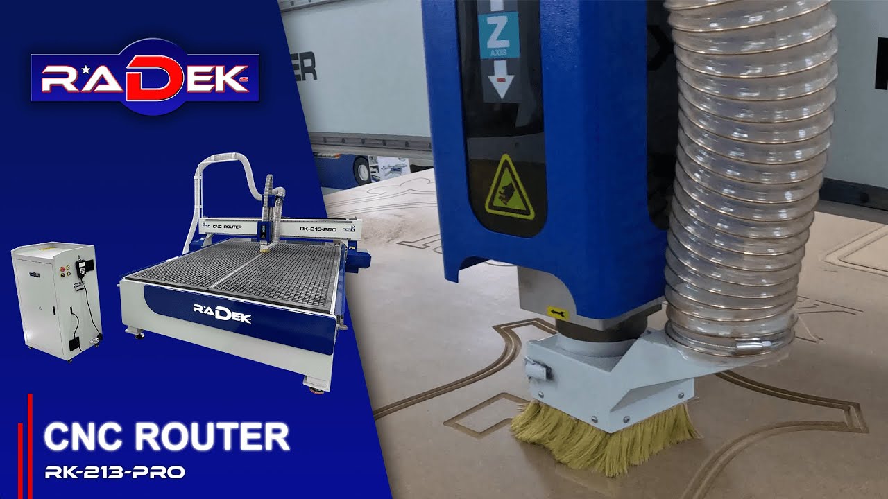 CNC ROUTER (ЦНЦ РУТЕР) - RK-213-PRO - YouTube