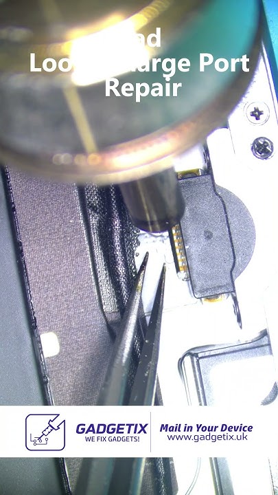 iPad 6 Loose Charge Port Repair - YouTube