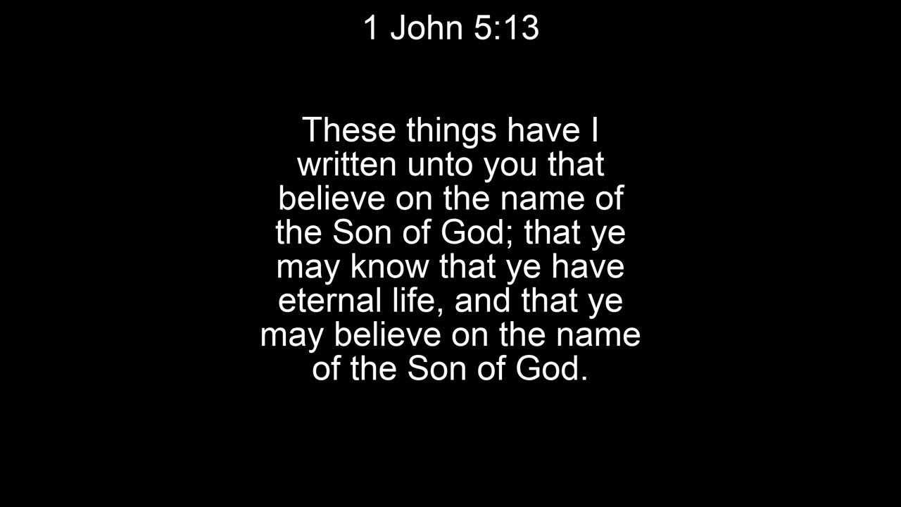 1 John 5 13 Song KJV Bible Memorization YouTube 1-john-5-13-song-kjv-bible-memorization-youtube