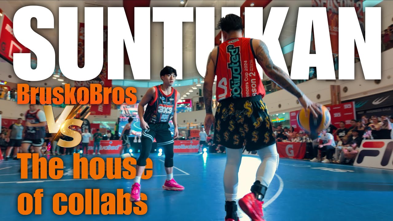 BRUSKOBROS VS THE HOUSE OF COLLABS FULL PLAY | 3X3 MOTIVATED BASKETBALL ...