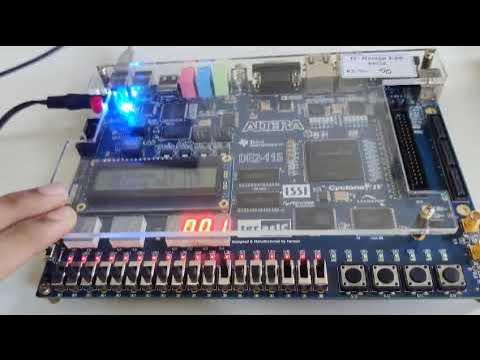 System Design with Nios II: Arithmetic Operations Using Switches for Input and SS Display for ...