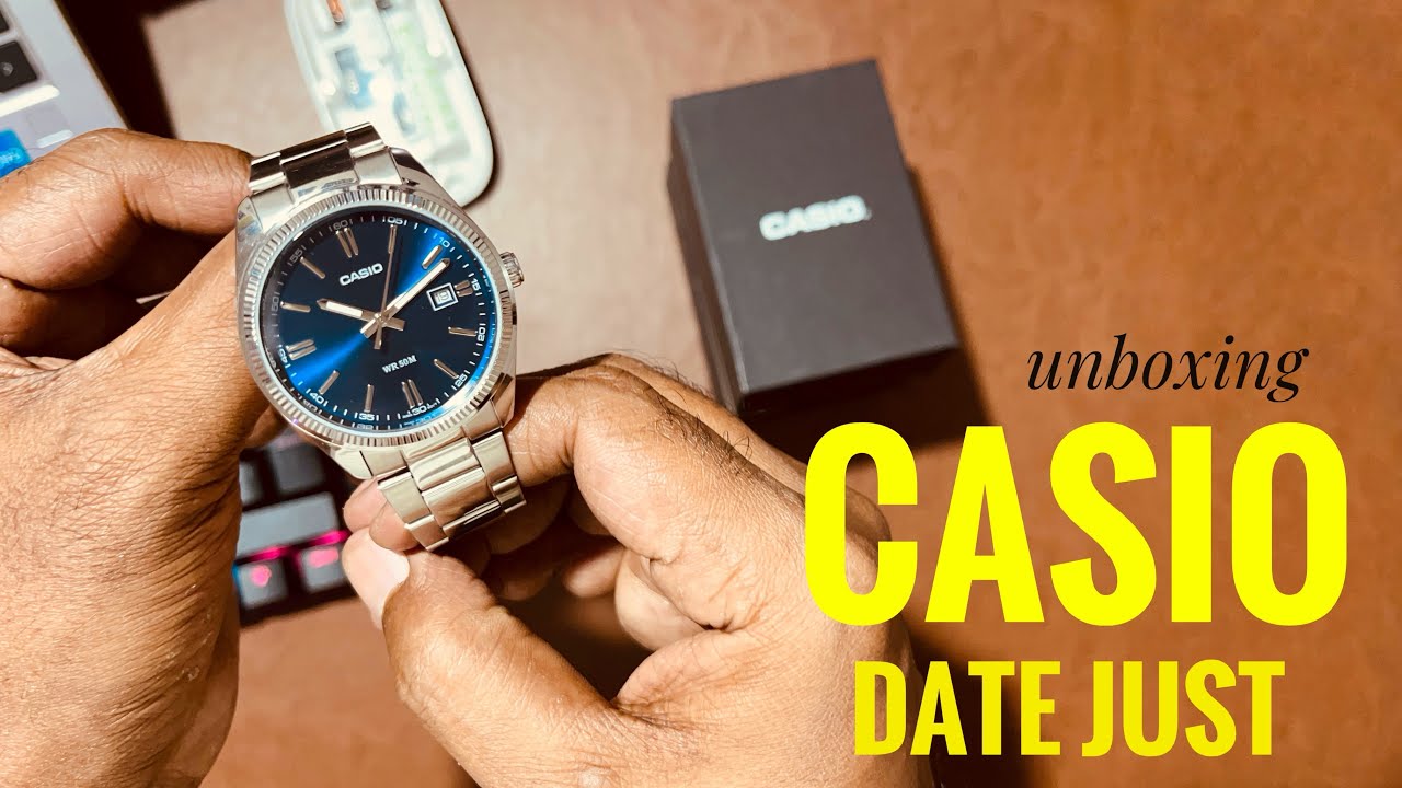 Casio Date-Just Style Watch Unboxing & First Impressions | Is It Worth ...