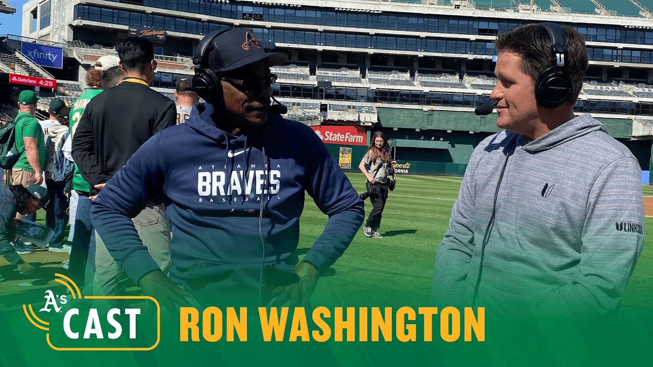 Ron Washington Returns to the Coliseum - YouTube