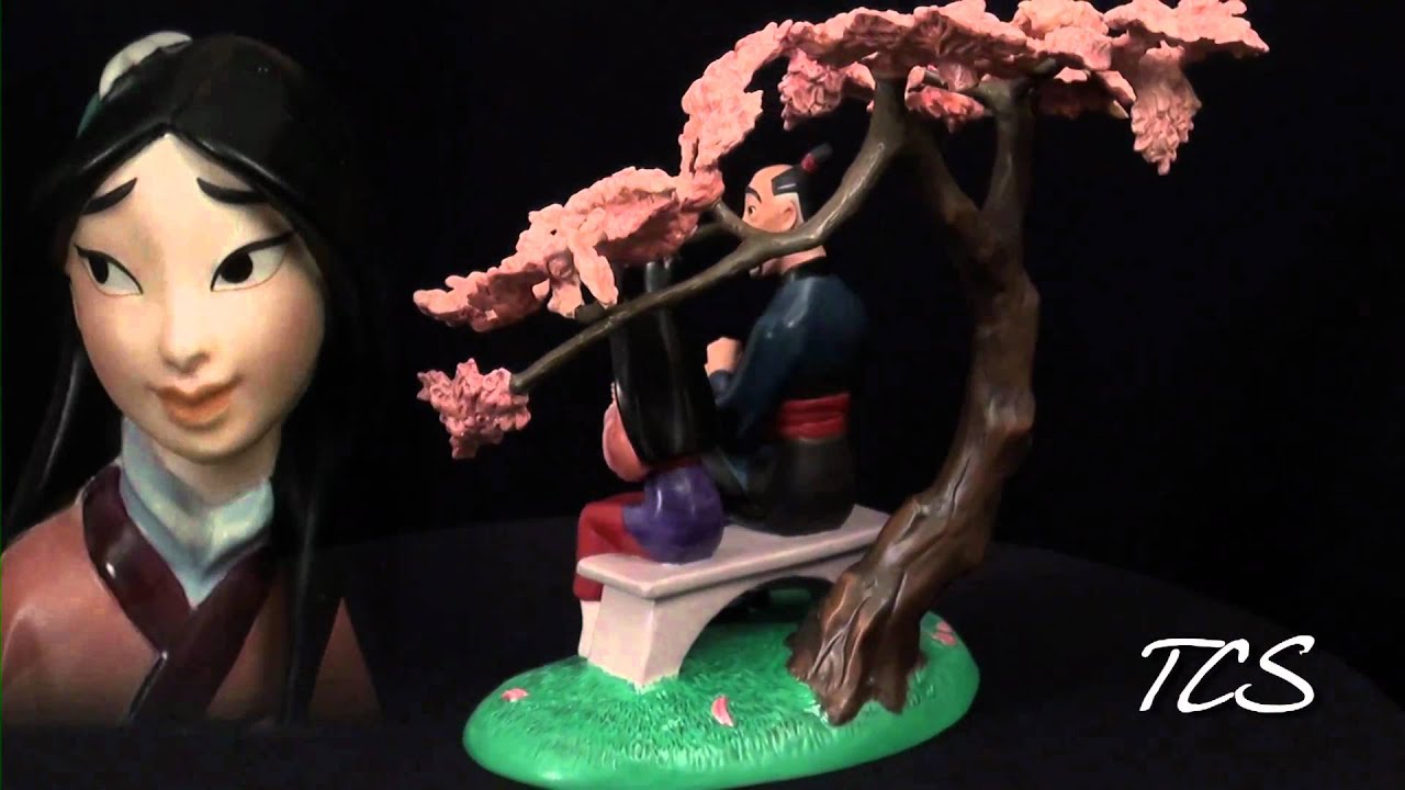 WDCC Mulan And Father When It Blooms It Will Be The Most Beautiful Of ...