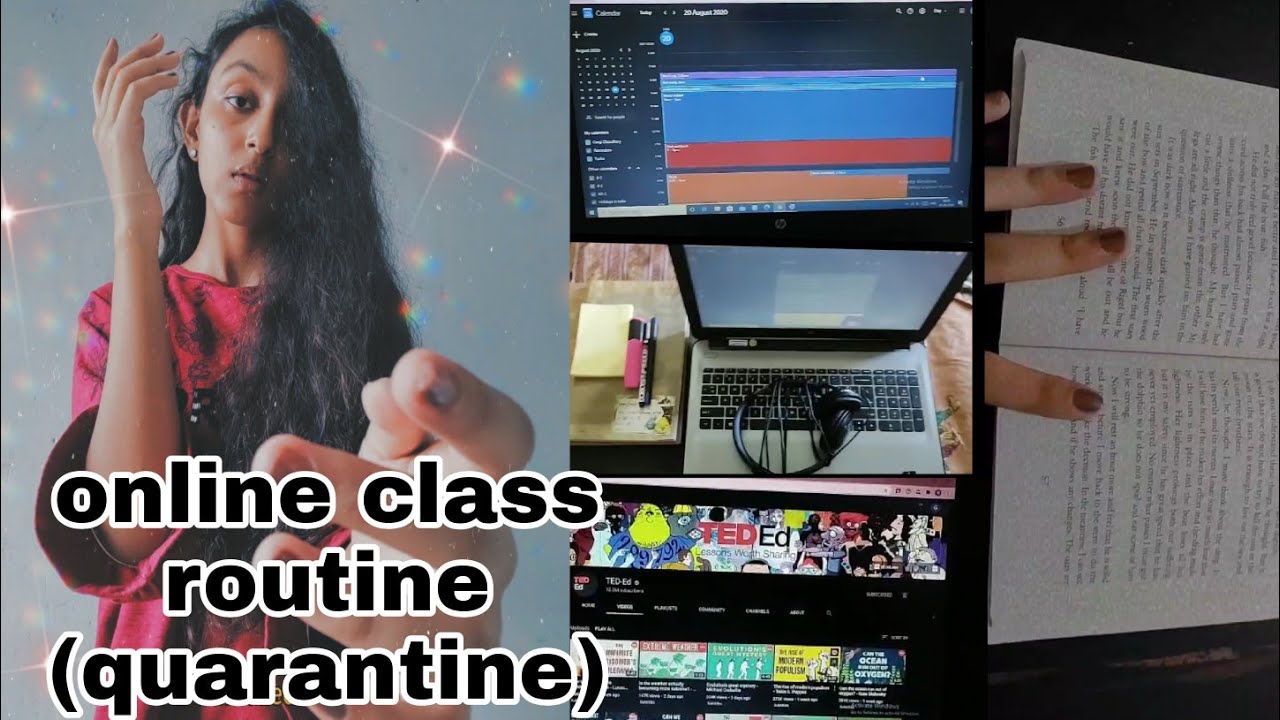 online class routine (quarantine morning) - YouTube