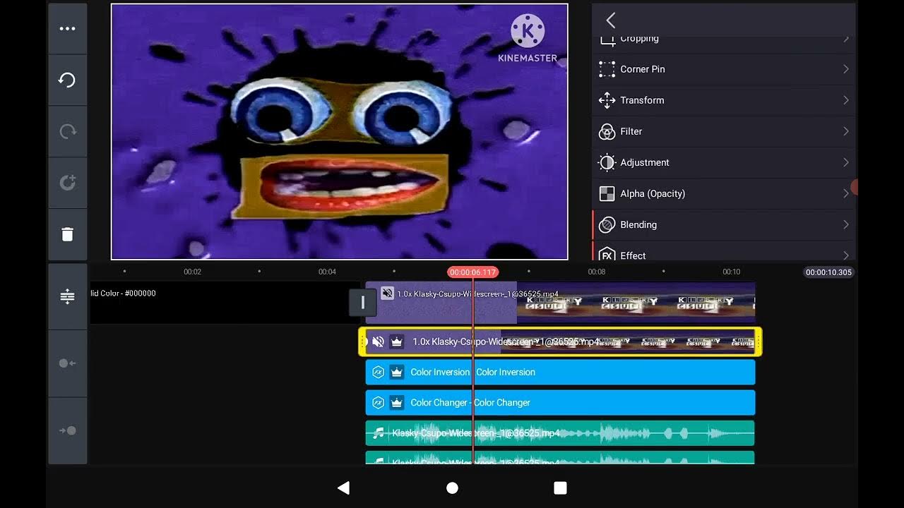 How To Make Caught A Cold On KineMaster - YouTube