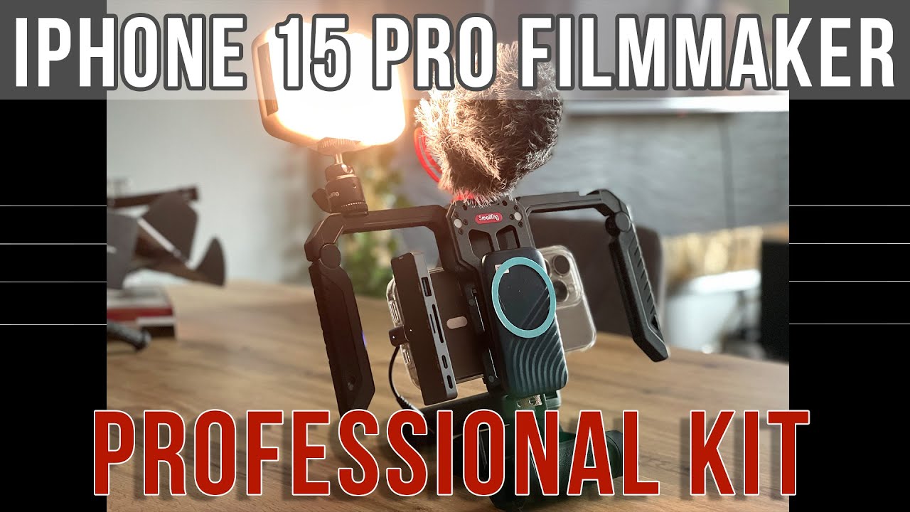 🎬iPhone 15 PRO/MAX Filmmaker Gear? - YouTube