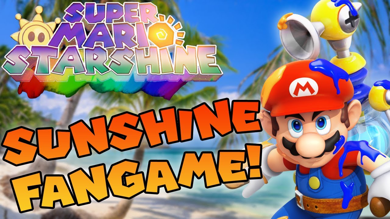 Super Mario Galaxy/Sunshine Game! STARSHINE 100% Demo - YouTube