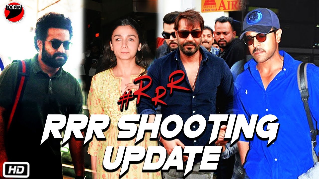 #RRR Shooting Update | #AjayDevgn Shooting Schedule | #RamCharan - YouTube