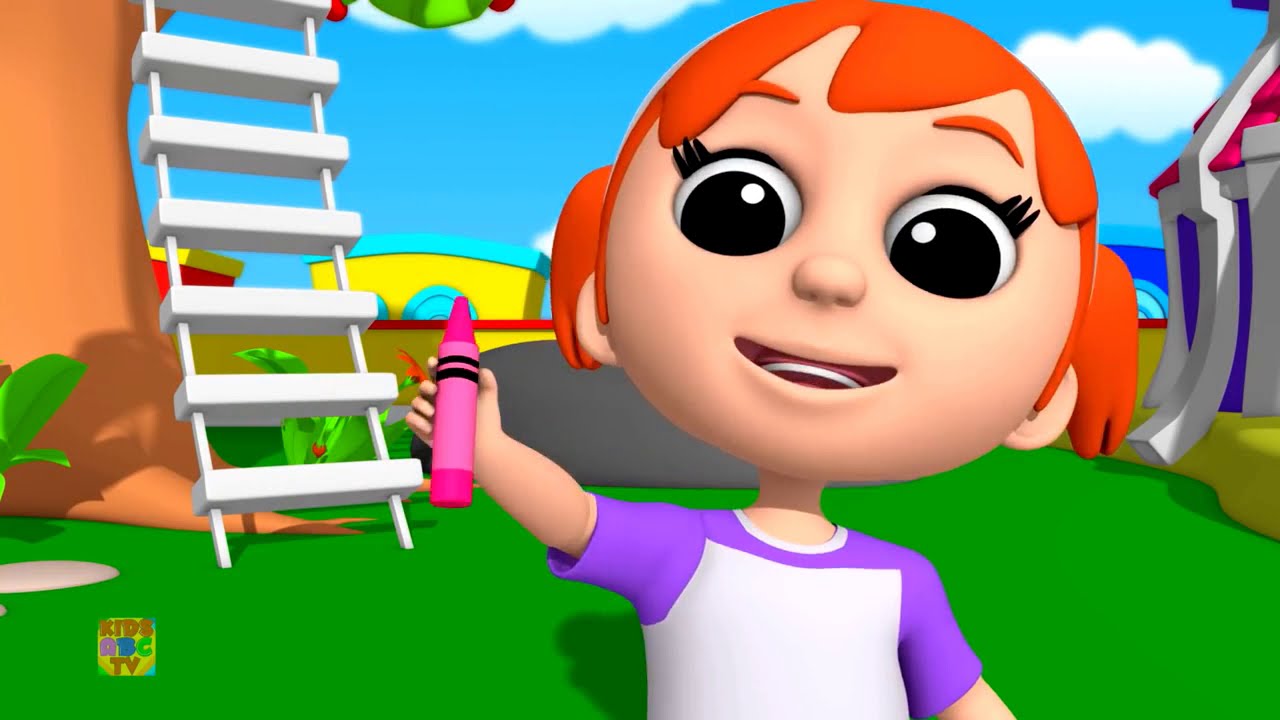 Crayons Colour Song for Kids - Kids Abc Tv - YouTube