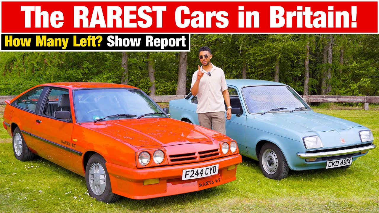 The RAREST Cars in Britain! How Many Left? Show Report - YouTube