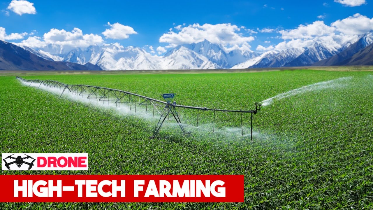 America's Most Advanced Farm with Center Pivot Irrigation System 4K ...
