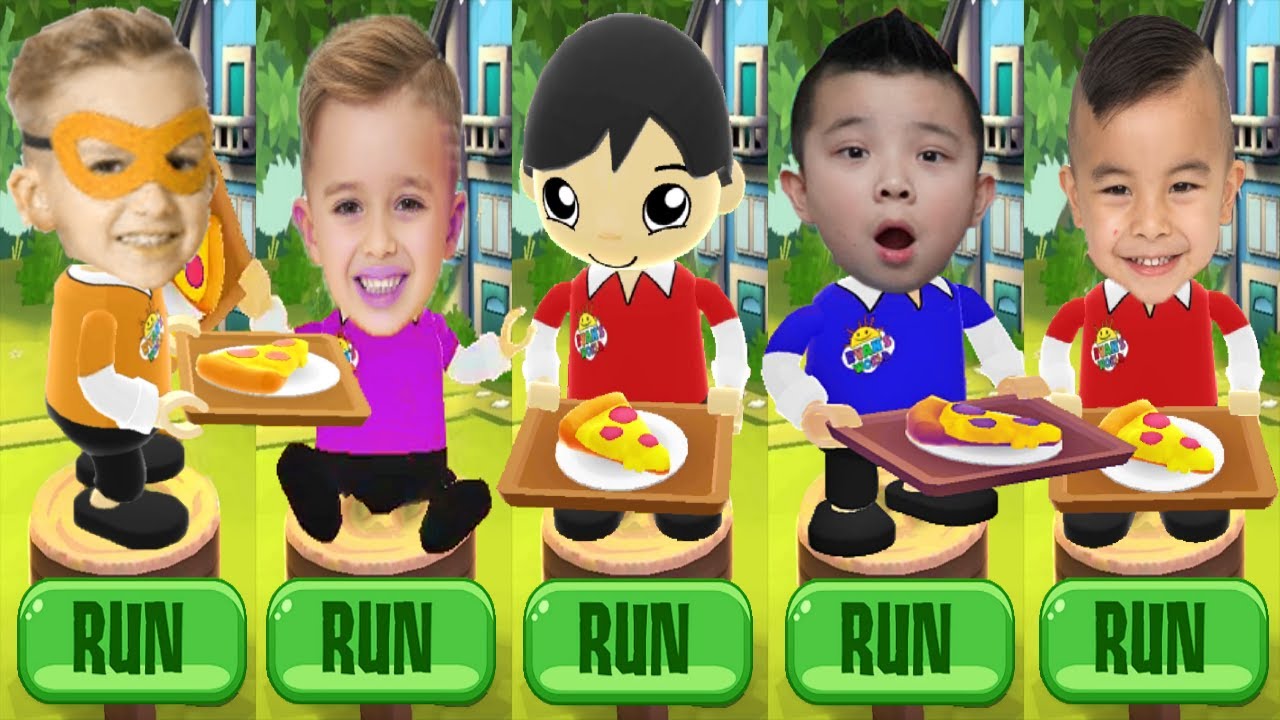 Tag with Lunchtime Ryan Pizza Party with Vlad and Niki CKN Toys Calvin ...