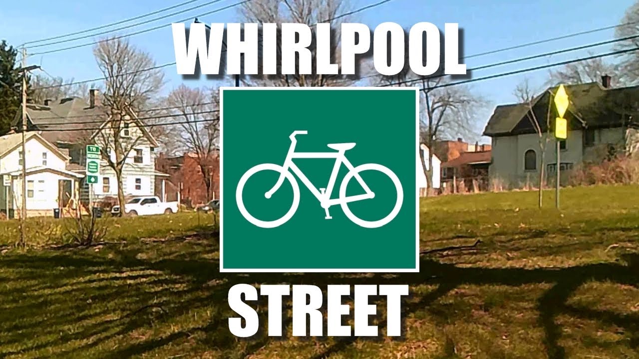 Bike ride along Whirlpool Street - YouTube
