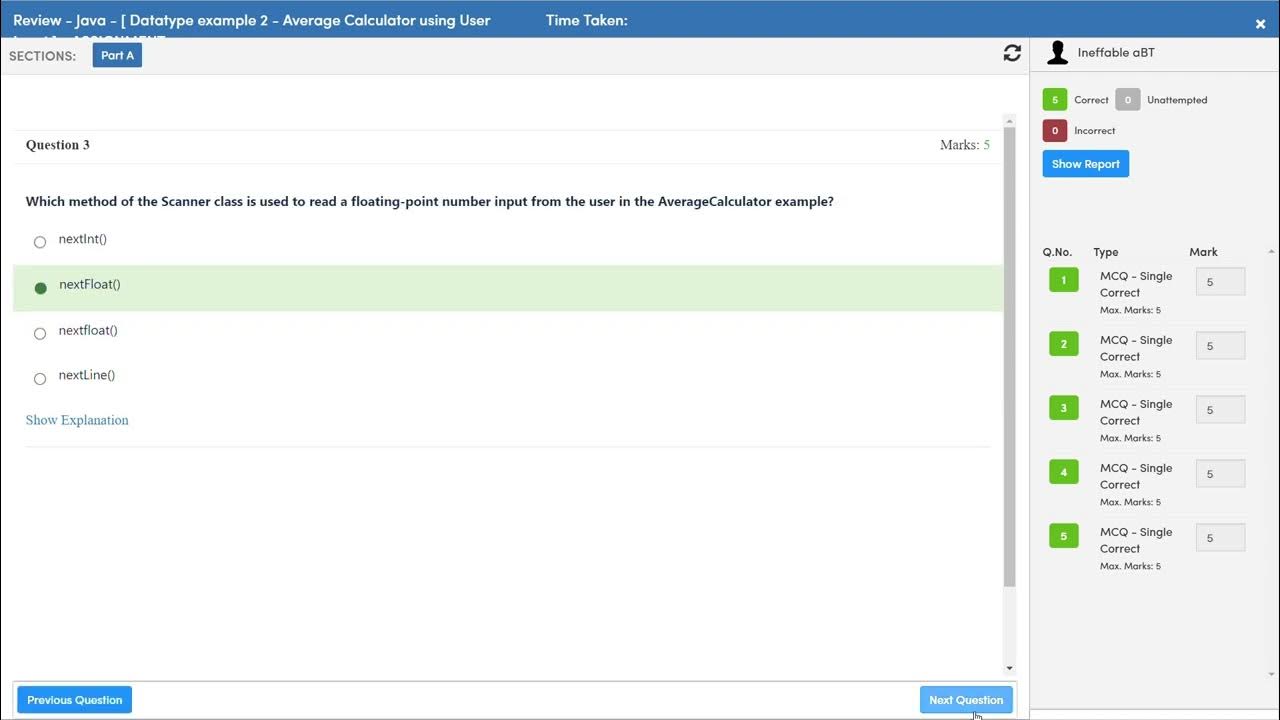 Section 1 Assignment 13 Datatype Example 2 Average Calculator Using User Input Kodnest Dream