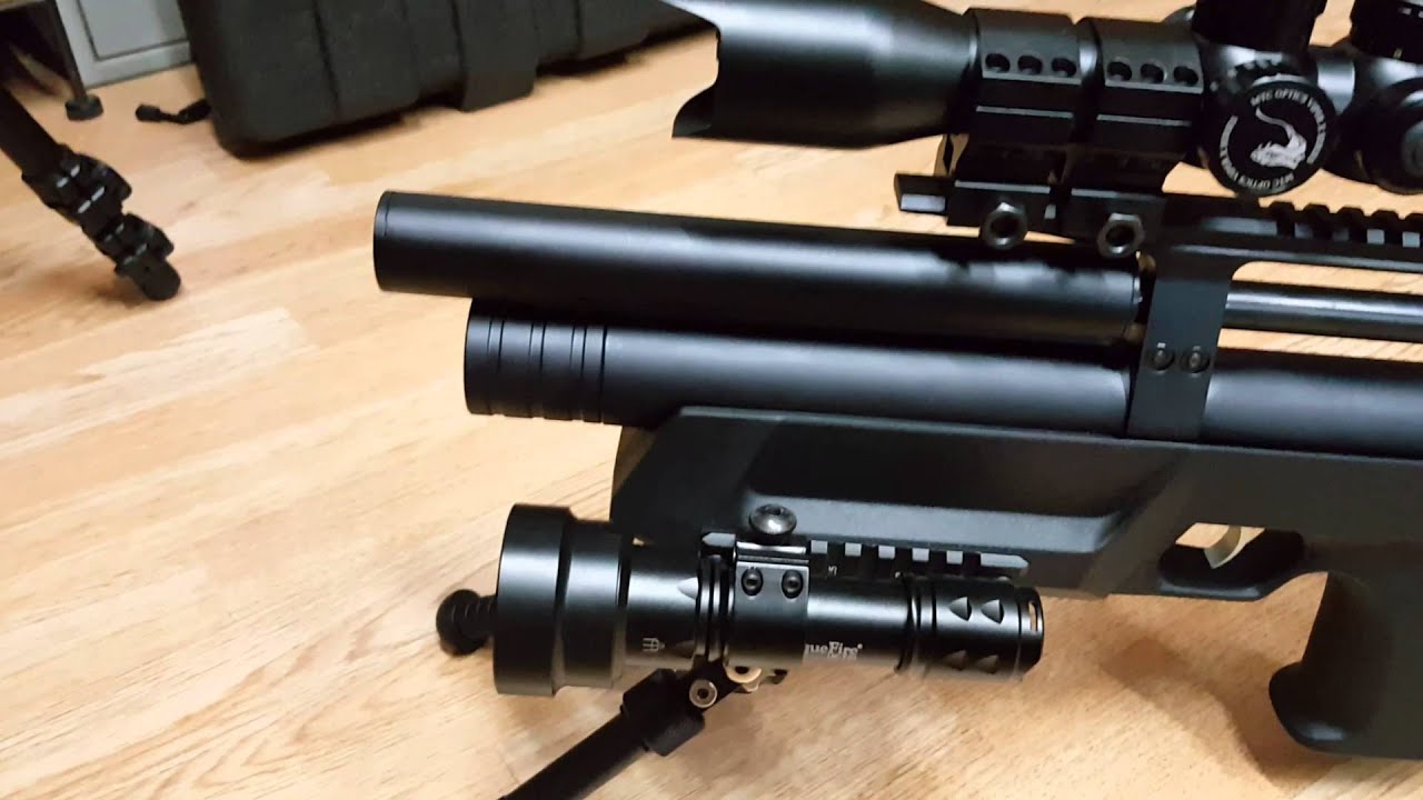 DIY 3D Printed NIGHT VISION setup complete on the gun - YouTube