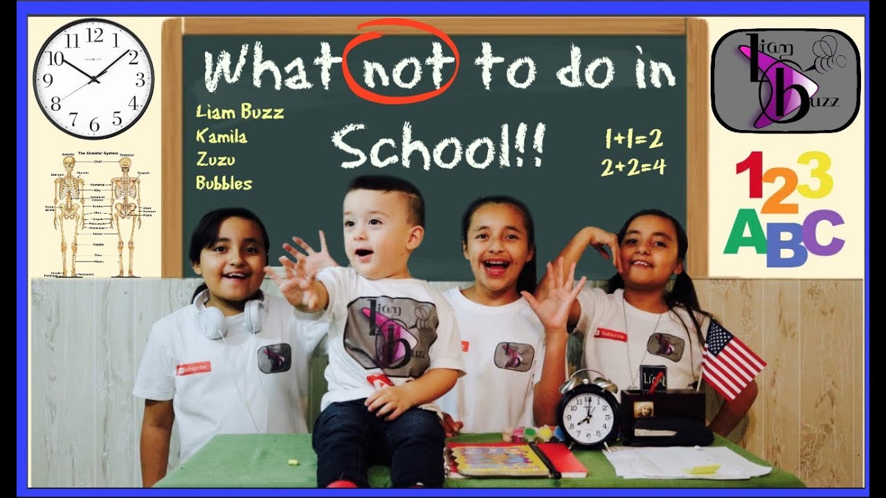 What not to do in school + School Comedy Skit - YouTube