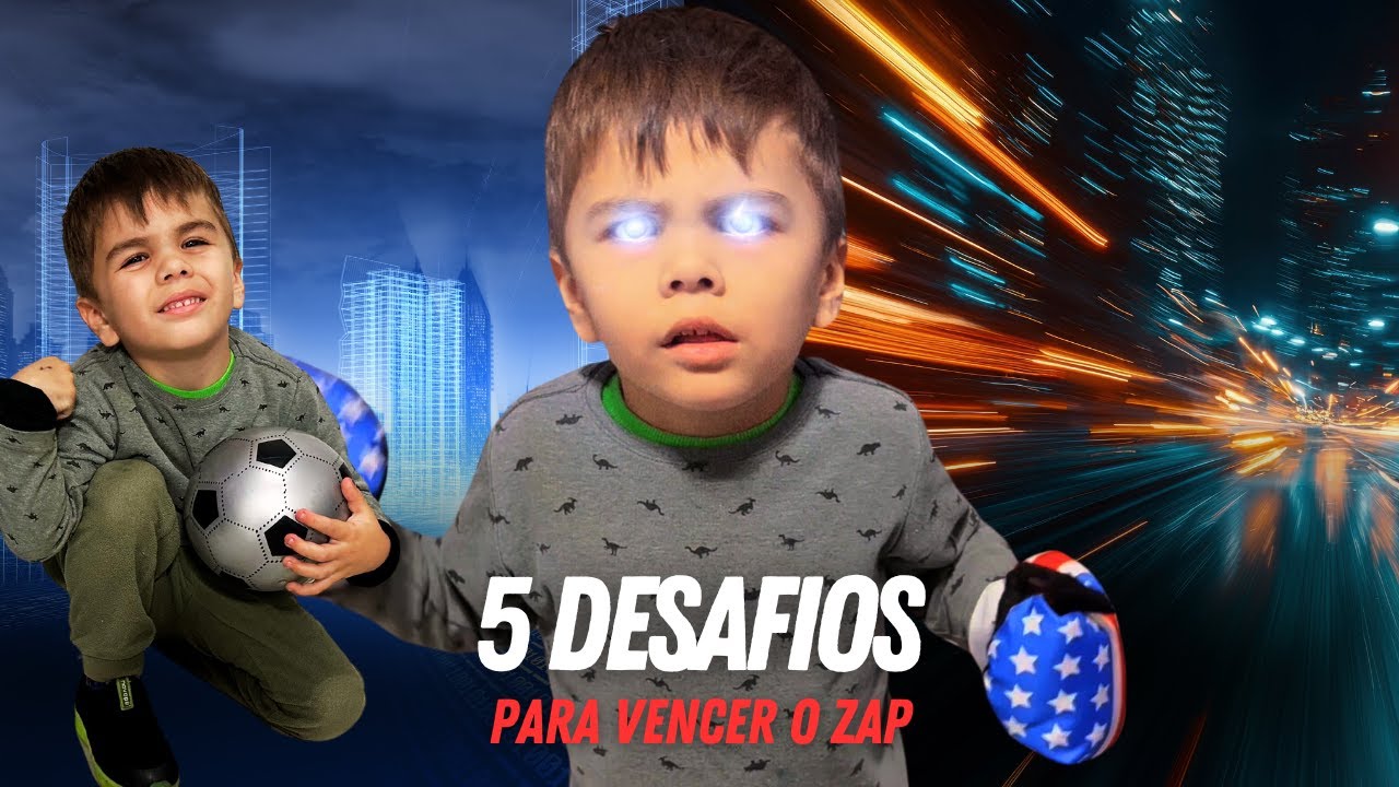 CUMPRI O DESAFIO E GANHEI SUPERPODERES - ZAP - YouTube
